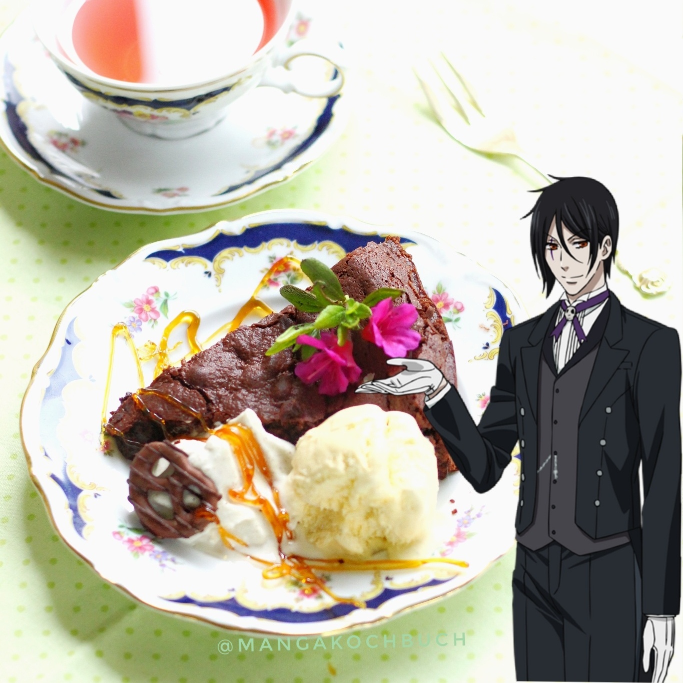 Rezept: Gâteau au Chocolate wie in Black Butler | Mangakochbuch